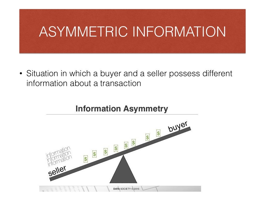 Information Asymmetry