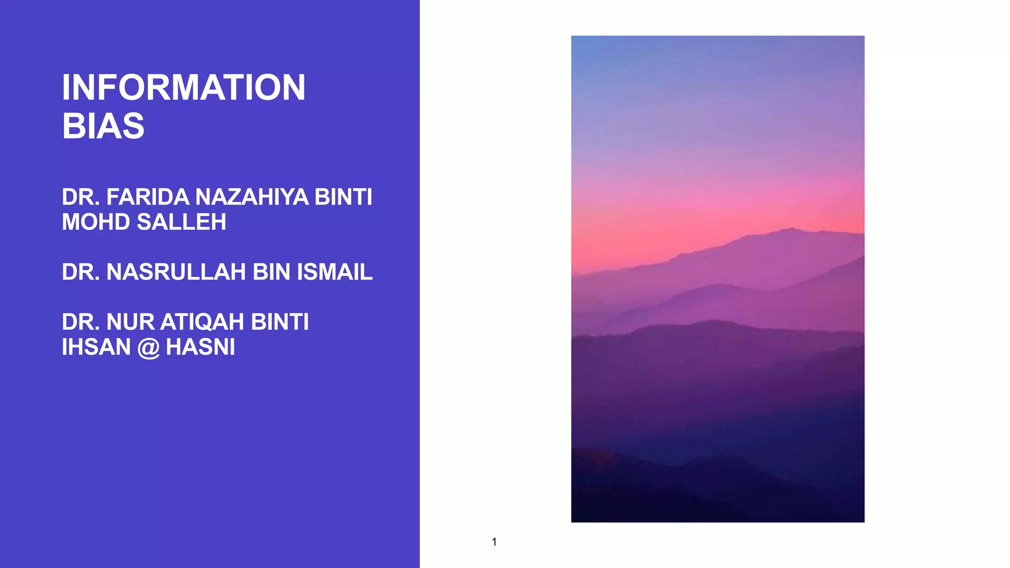 Information Bias.pptx