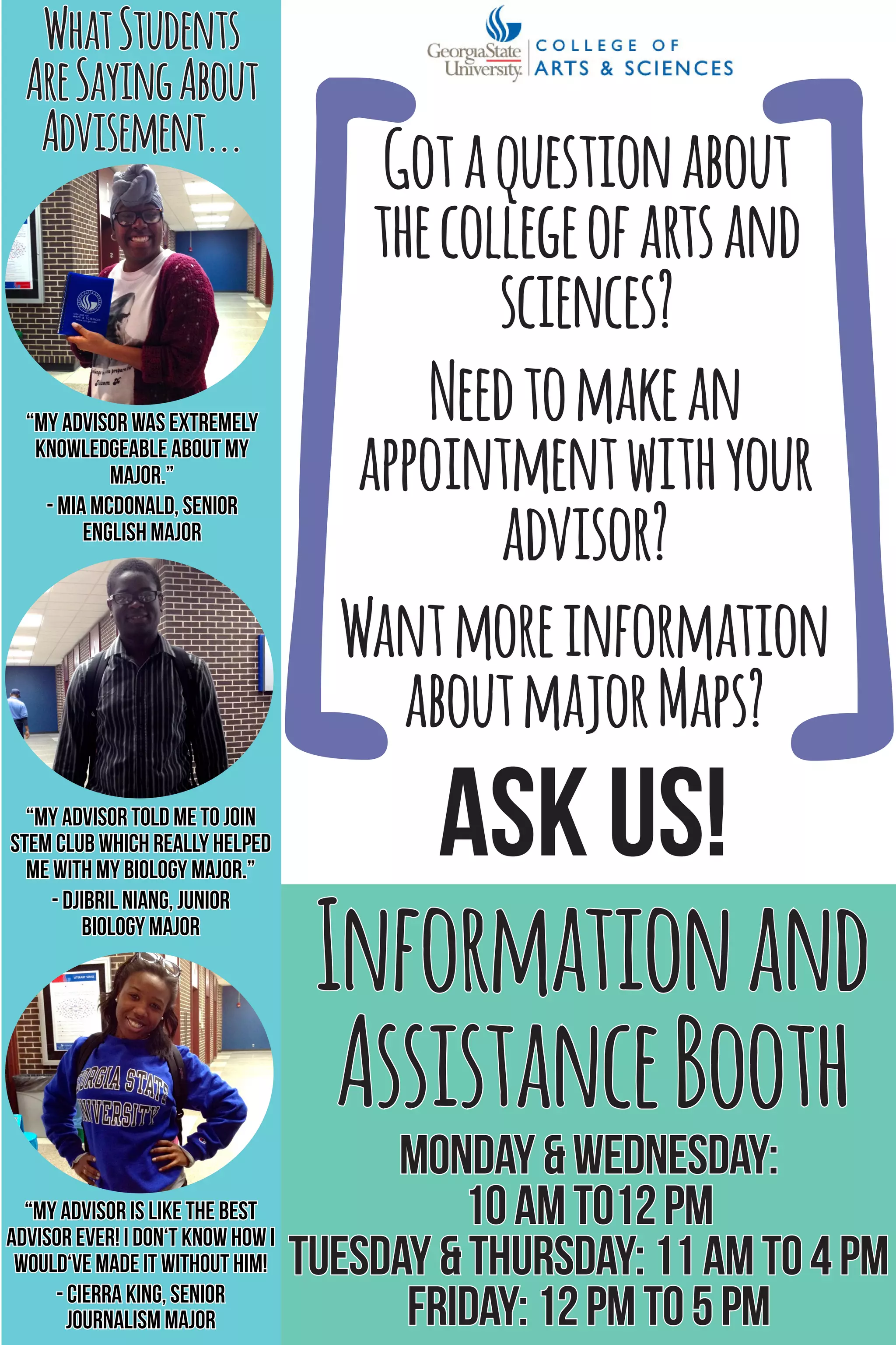 Information Booth Poster | PDF | College Education | Education