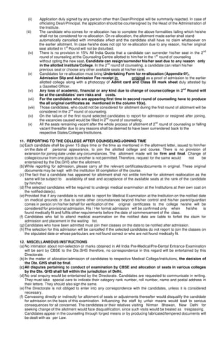 AIPMT 2011 Counselling | PDF