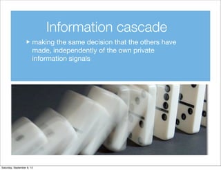 Information cascades | PDF
