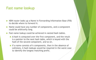 Information Centric Networking and Content Addressability | PPTX