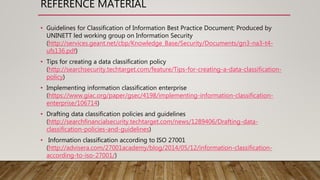 Information classification | PPTX