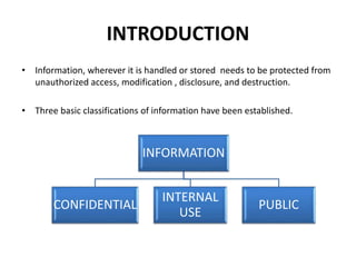 Information classification | PPTX