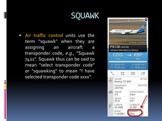 Information coding in aircraft transponders | PPT