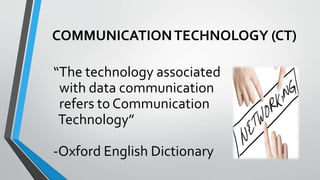 Information & communication Technology | PPTX