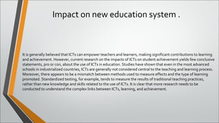 Information & communication technology | PPT