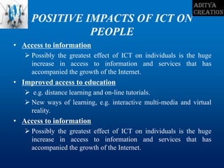 Information communication technology | PPTX