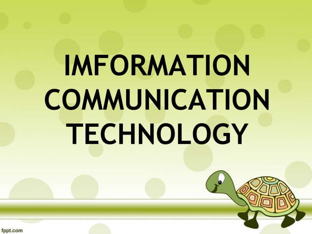 Information Communication Technology.pptx | Internet | Computing