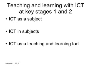 Information communication technology (ict) | PPT