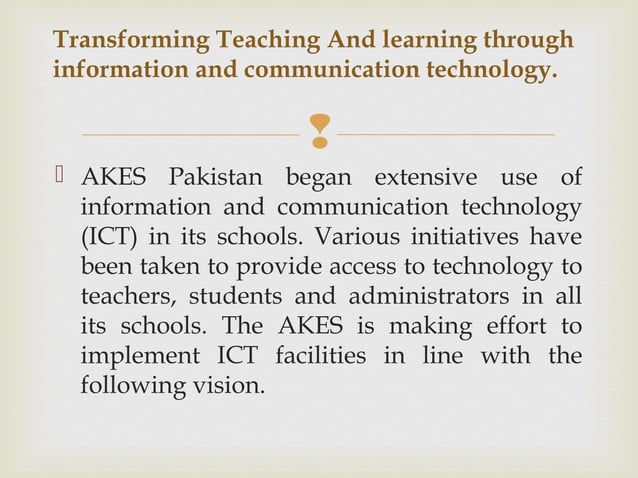 ICT in Education | PPT