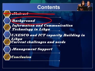 Information communication technology in libya for educational purposes | PPT