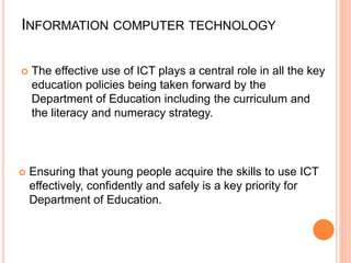 Information computer technology | PPT