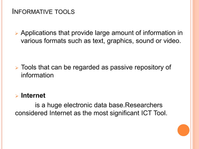 Information Computer Technology Ppt