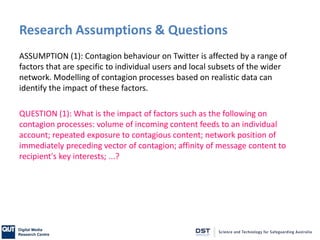 Information Contagion through Social Media: Towards a Realistic Model ...