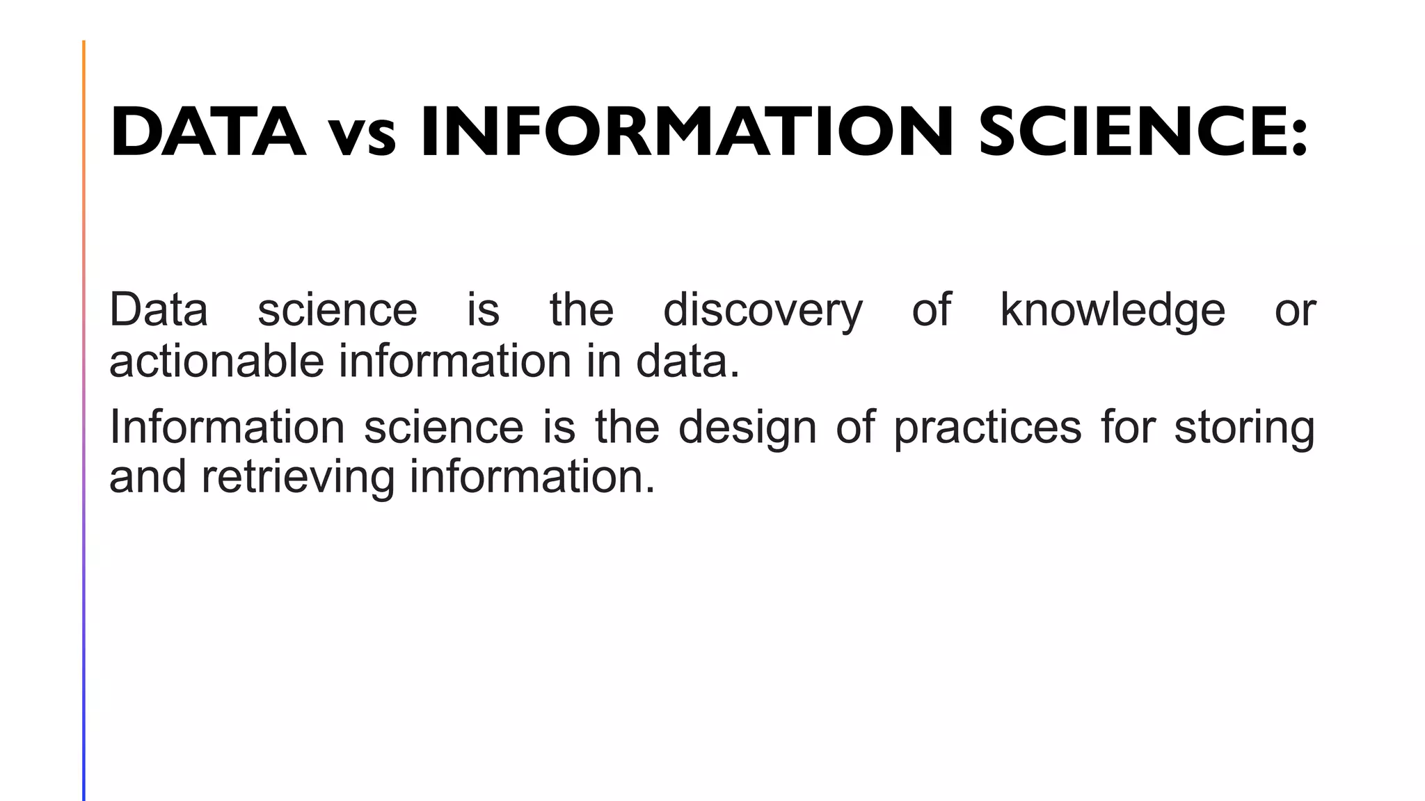 Information & data science (1) converted | PPT