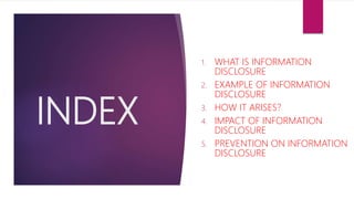 INFORMATION DISCLOSURE.pptx