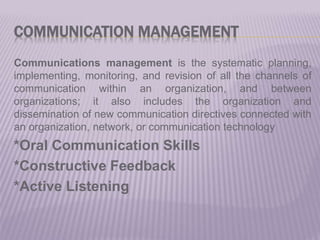 Information dissemination and lacking of communication | PPT