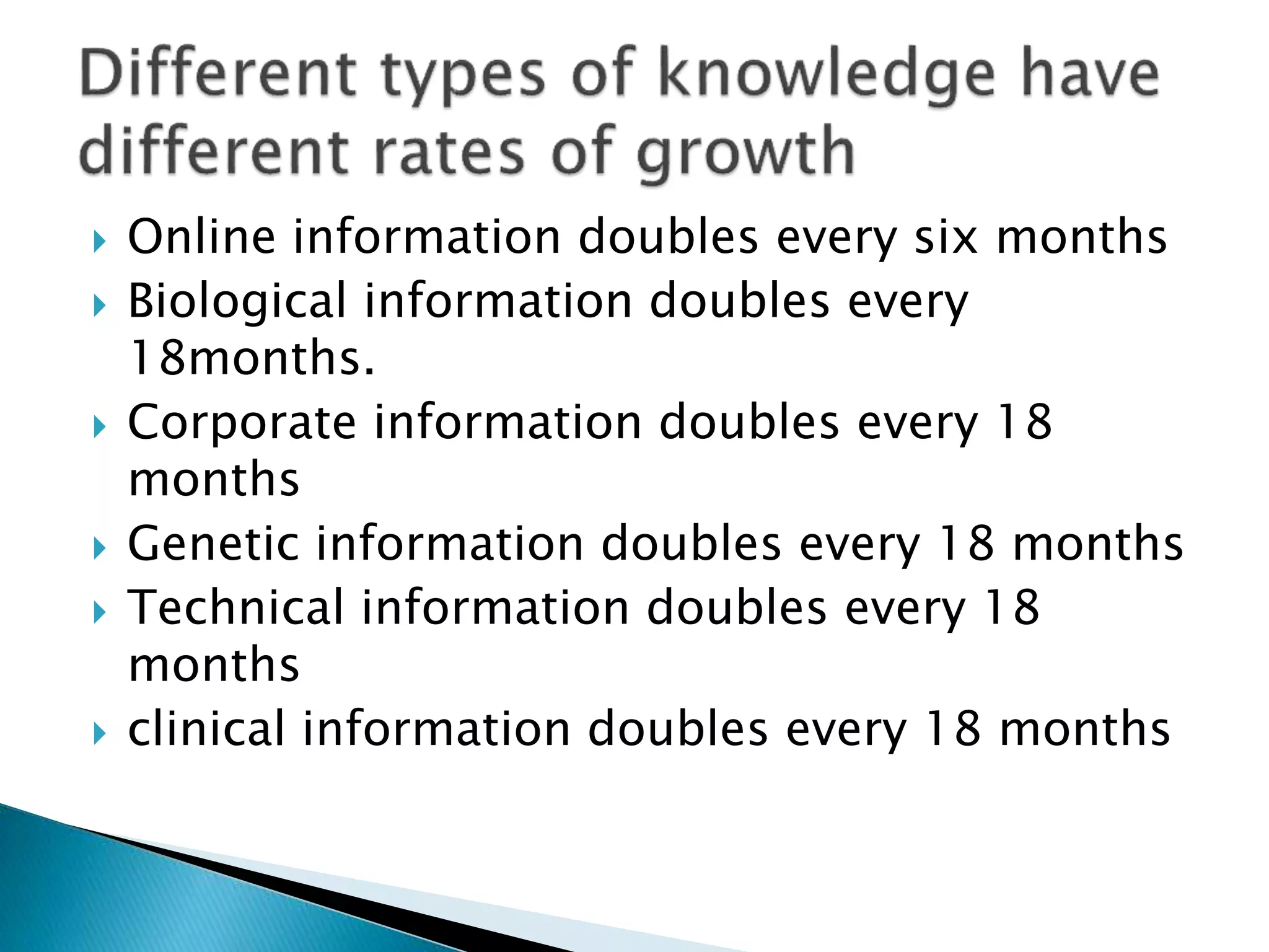 Information doubling | PPTX