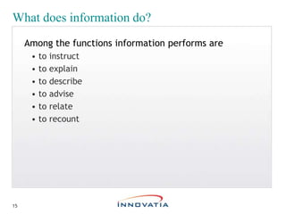 Exploring the Information Ecosystem | PPTX