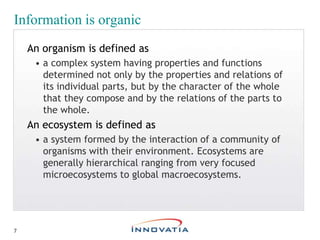Exploring the Information Ecosystem | PPTX
