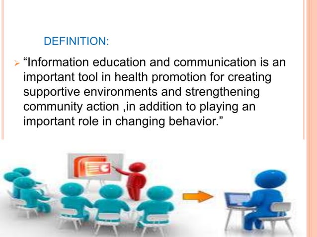 Information education and communication ppt (IEC) | PPTX