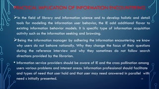 Information encountering | PPT