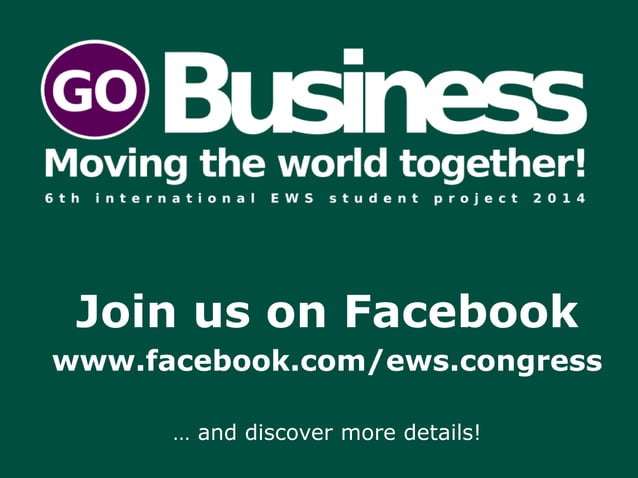 Workshops EWS at KHLim HB Oct. 2014 | PPT