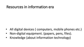 Information era | PPTX