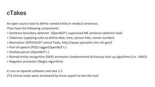 Information extraction from EHR | PPTX
