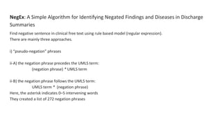 Information extraction from EHR | PPTX