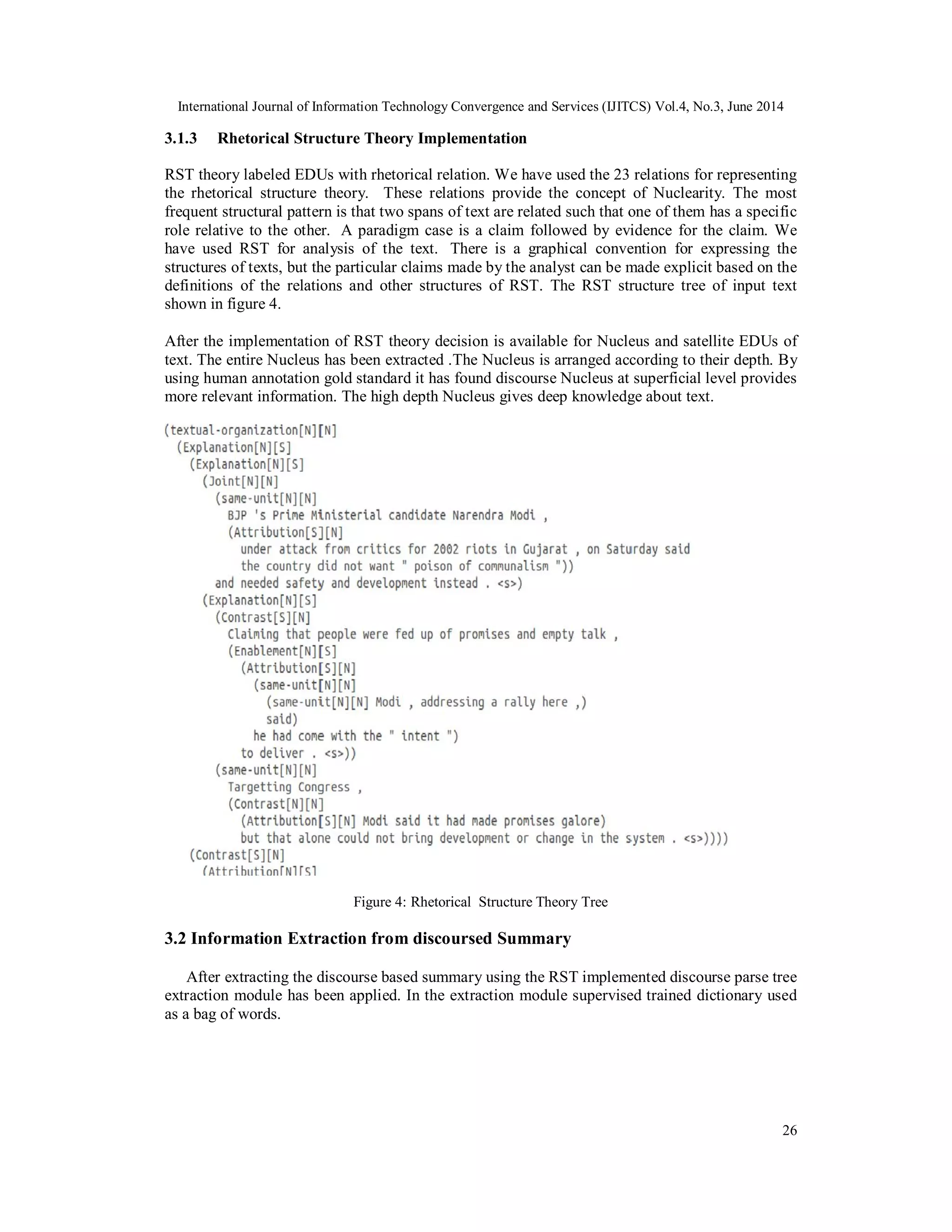 Information extraction using discourse | PDF