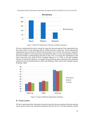 Information extraction using discourse | PDF