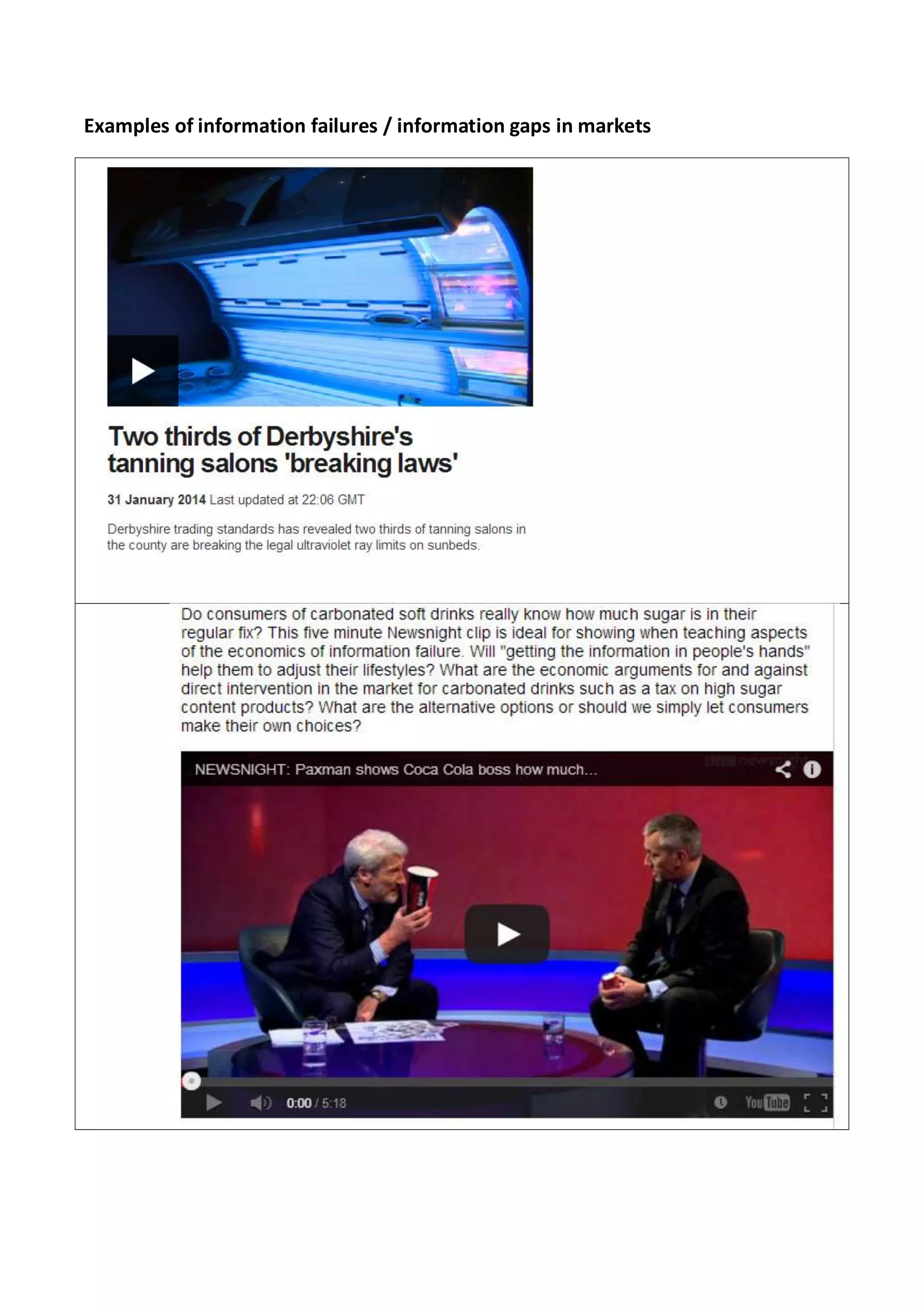 Information Failure Studen | PDF