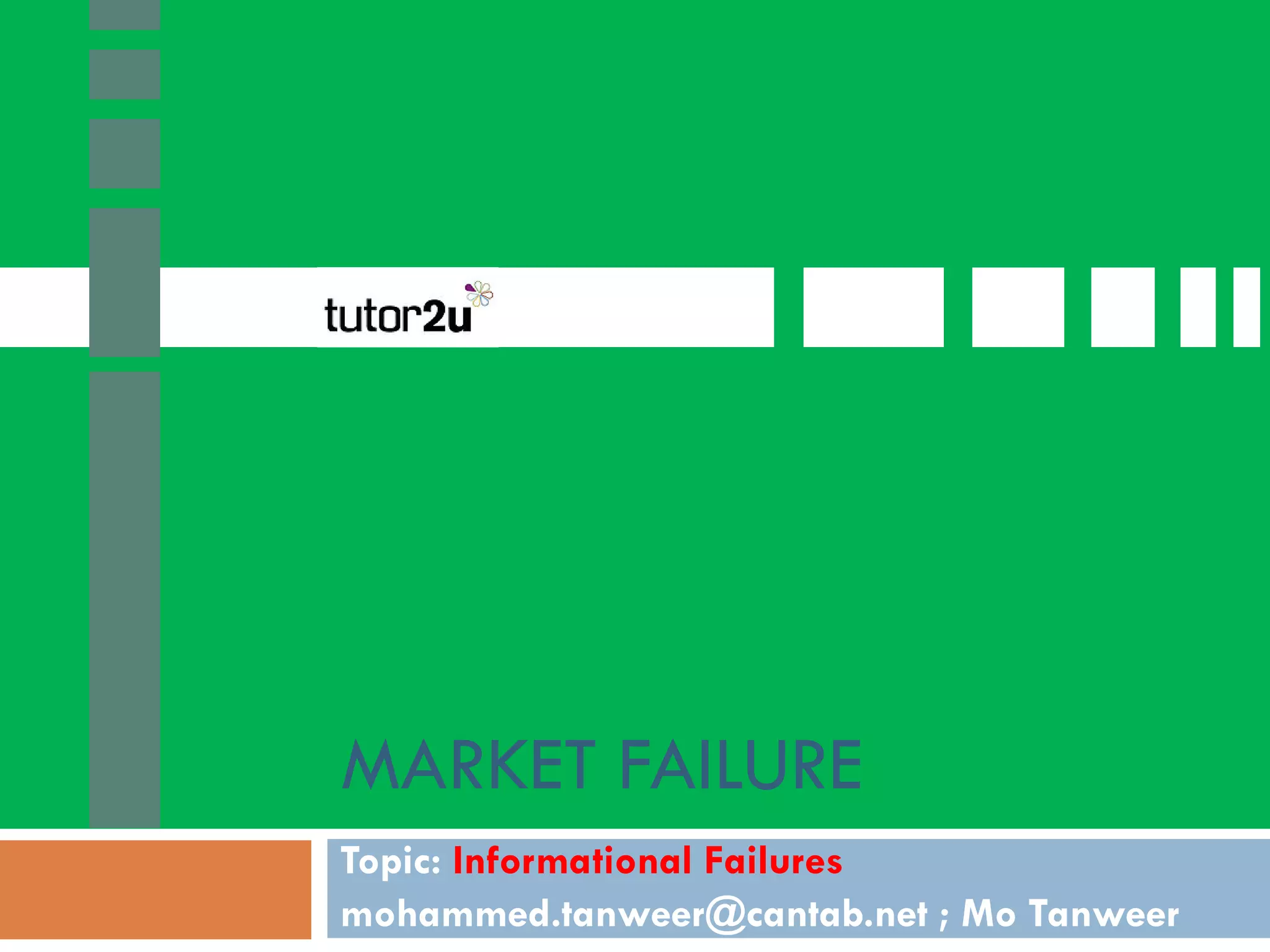 Information Failures in Markets | PDF