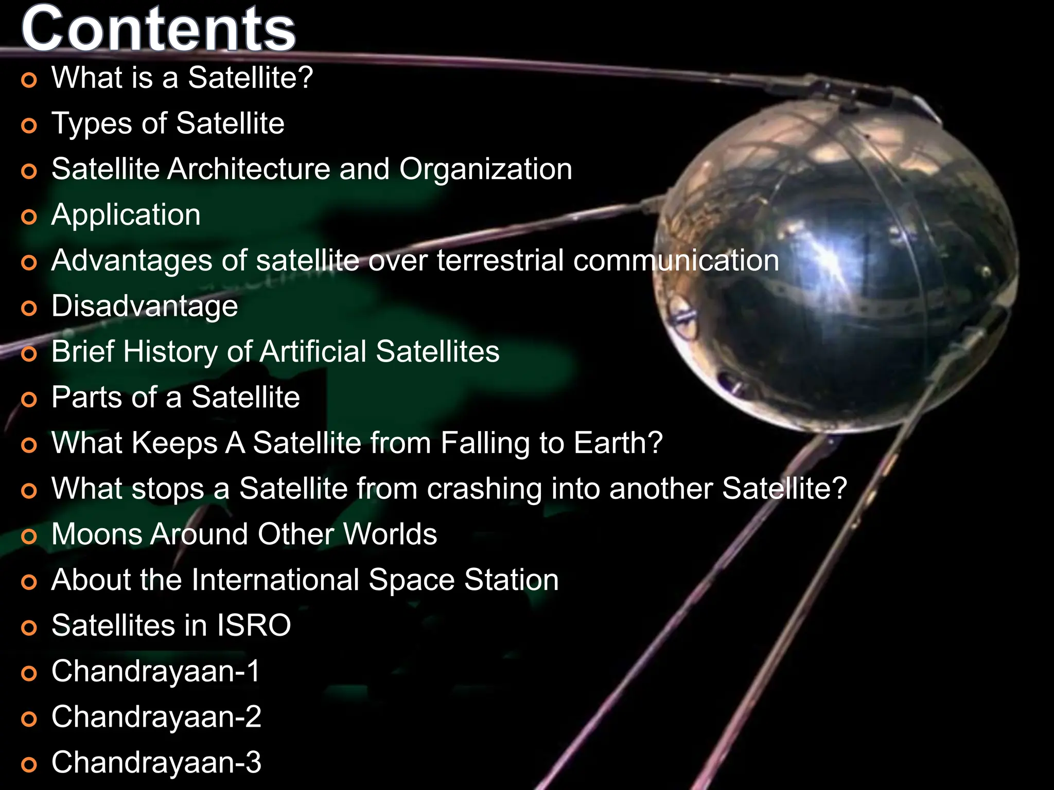 Information for Satellite, What is a Satellite... | PPTX