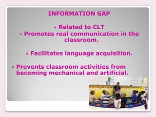 Information gap and tpr (total physical response) activites. PowerPoint ...