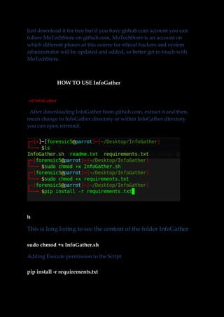 Information gathering | PDF
