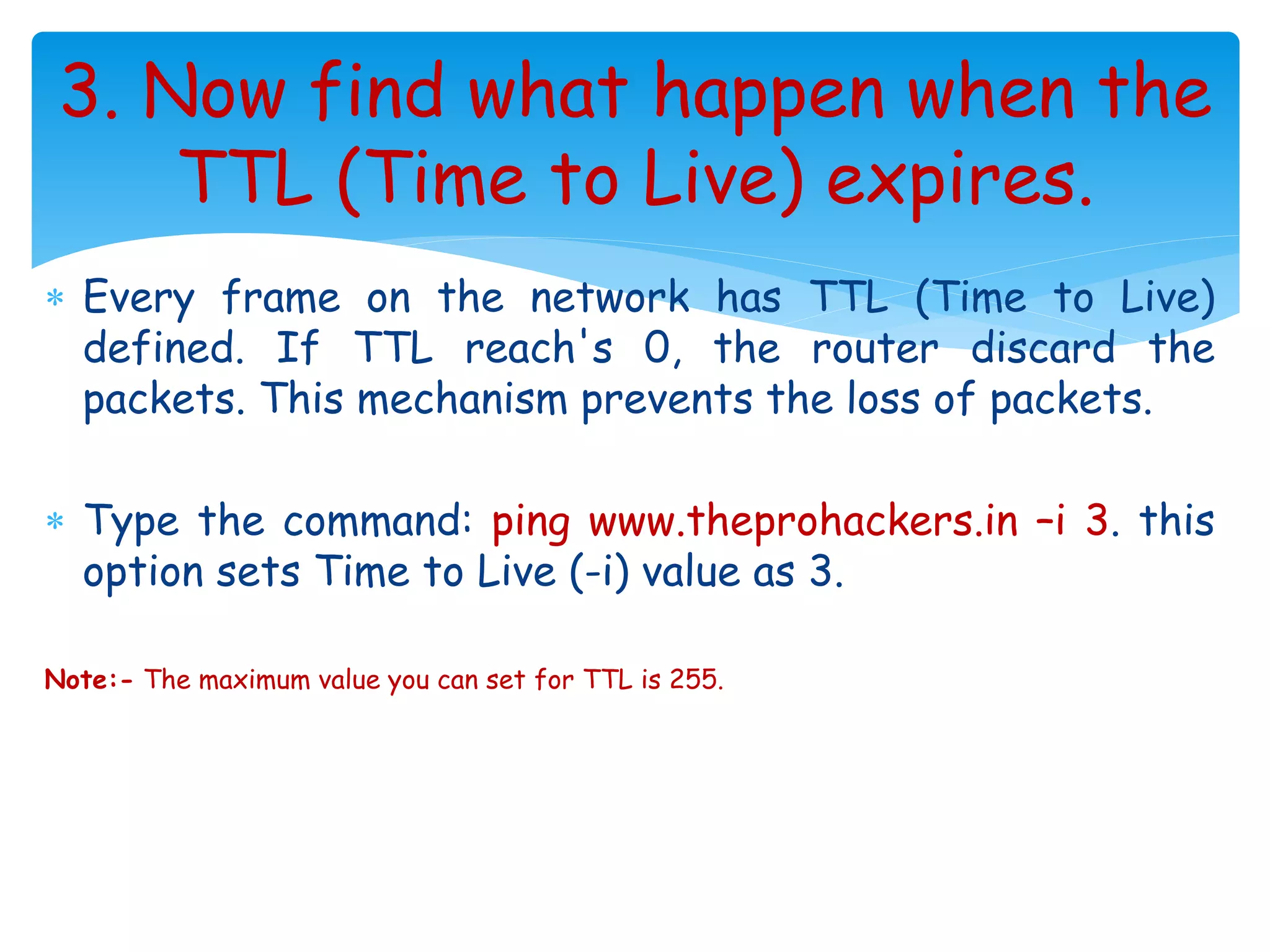Information gathering using windows command line utility | PPTX ...