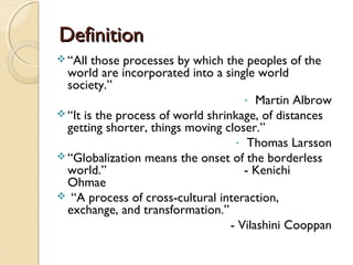Information globalization | PPT