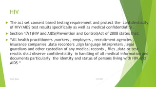 Confidentiality and Data Protection in Health Care | PPTX