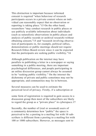 Information in practiceEthical issues in qualitative resea.docx