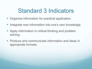 Information literacy | PPTX