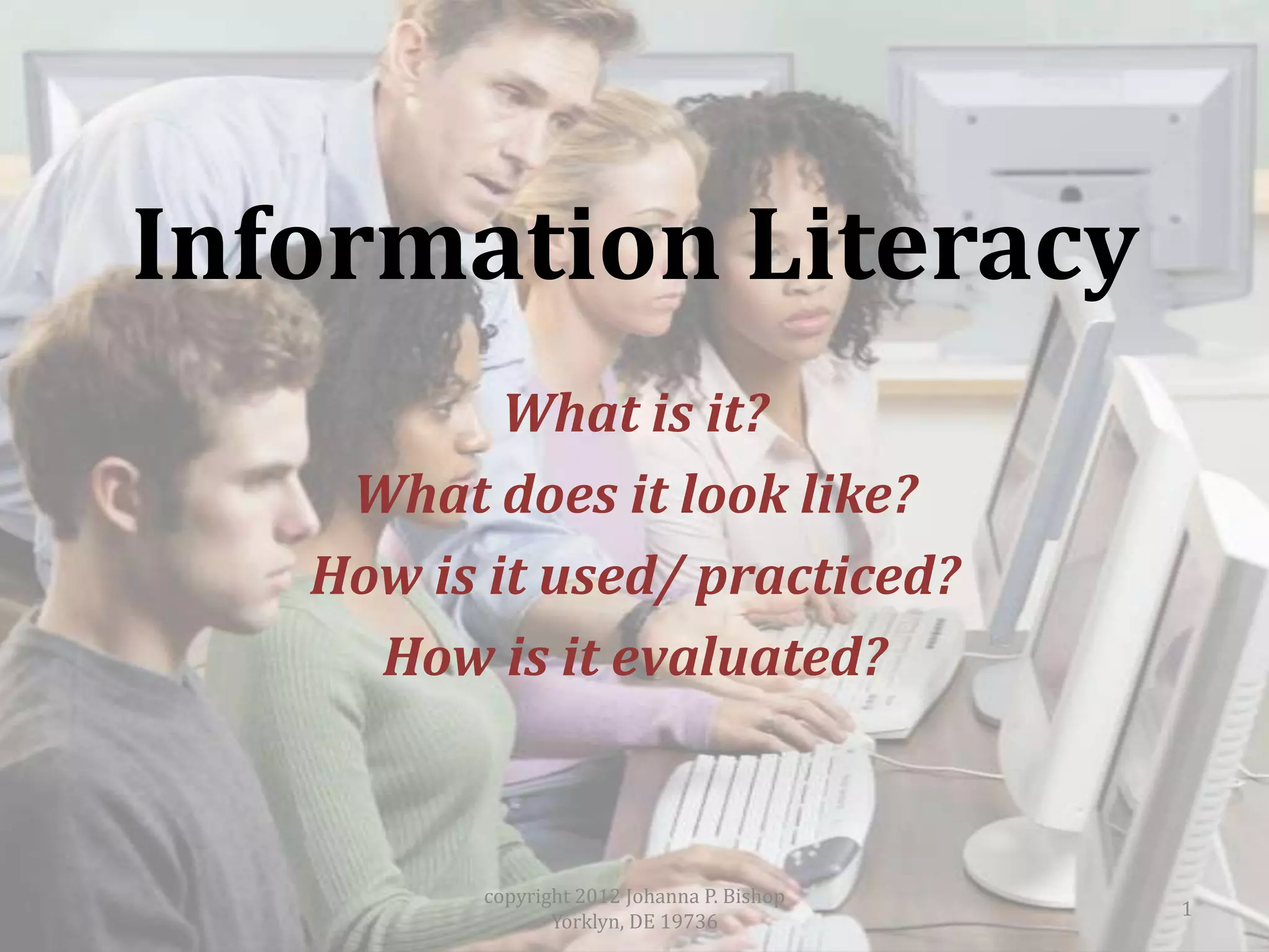 Information Literacy | PPTX