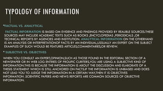 Information literacy SUBJECT FOR GRADE 11.pptx