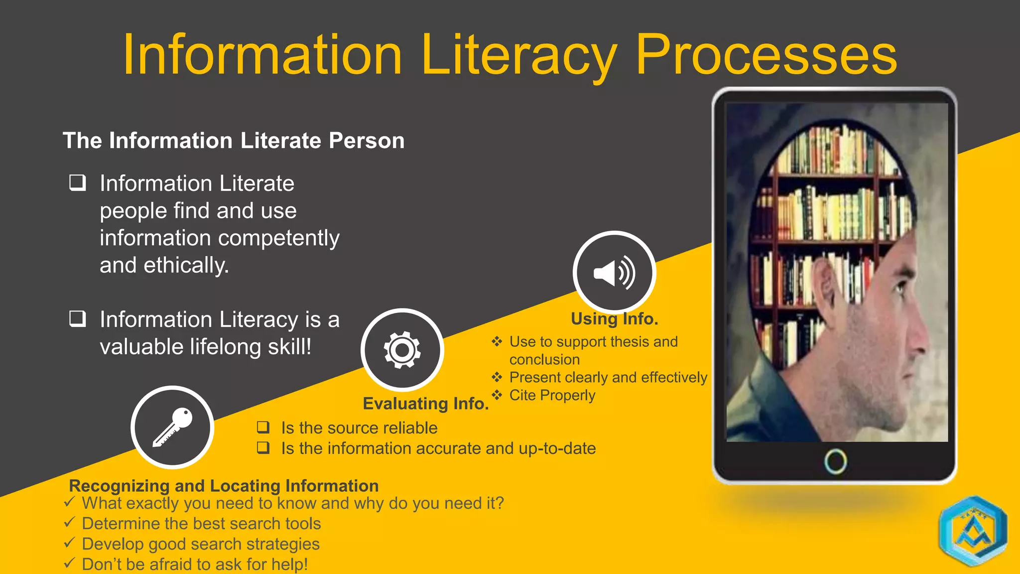 Information literacy | PPTX | Internet for Beginners | Internet
