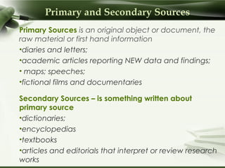 Information literacy for advanced academic writing | PPT