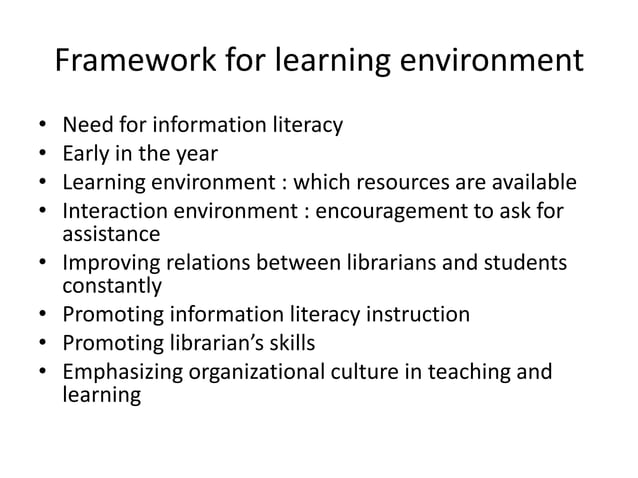 Information literacy for business students in uct libraries | PPTX ...