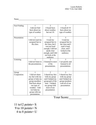 Information literacy lesson plan | DOC