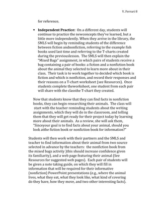 Information literacy lesson plan | DOCX